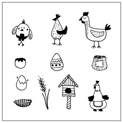 Chicken Nest Vector Images (over 4,700)