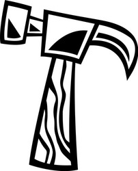 Hammer Royalty Free Vector Image - VectorStock