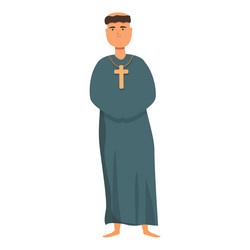 Monk Friar Priest Vector Images (94)