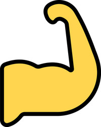 Bicep Royalty Free Vector Image - VectorStock