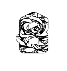 Alphabet and general typography Royalty Free Vector Image