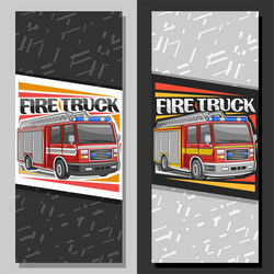 Logo for fire engine Royalty Free Vector Image