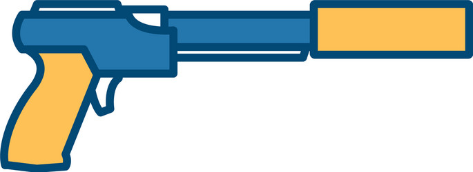Gun Videogame Pistol Vector Images (31)