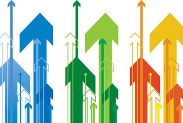 Arrow banners Royalty Free Vector Image - VectorStock