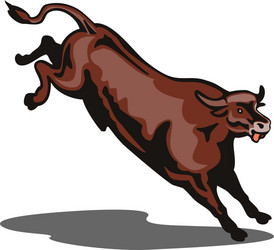 Jumping Cow Vector Images (over 640)