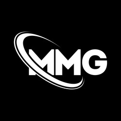 Mmg logo letter design Royalty Free Vector Image