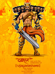 Ravan Heads Vector Images (over 160)