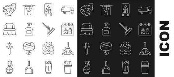 Bubble Broom Dry Cleaning Vector Images (99)