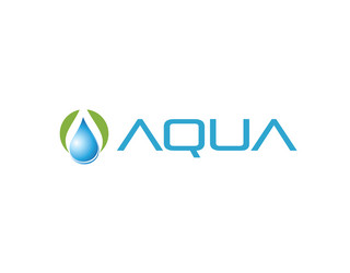 Aqua logo Royalty Free Vector Image - VectorStock