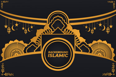 Islamic Background Black and Gold Vector Images (over 11,000)