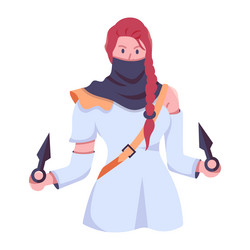 Japanese female Royalty Free Vector Image - VectorStock