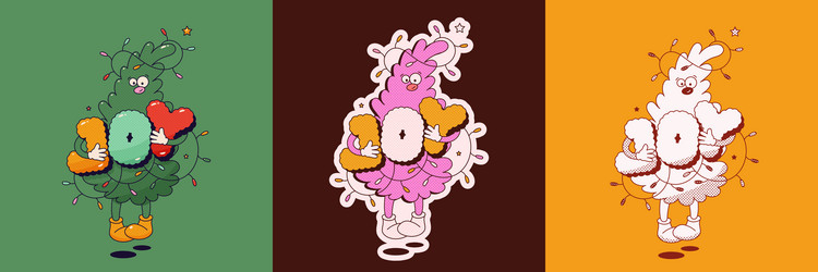 One mascot personage Royalty Free Vector Image