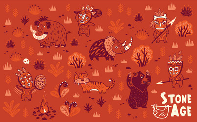 Stone Age Vector Images (over 16,000)