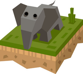3d Elephant Isometric Vector Images (over 630)