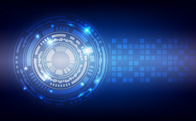 Abstract technology background hi-tech Royalty Free Vector