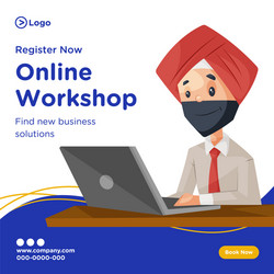 Workshop Banner Vector Images (over 11,000)