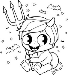Baby Devil Vector Images (over 3,100)