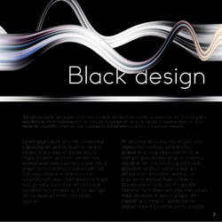 Black tech background Royalty Free Vector Image