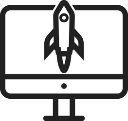 Launch Royalty Free Vector Image - VectorStock