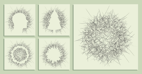 Maze Small Abstract Vector Images (over 120)