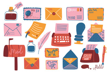 Post Letter Vector Images (over 89,000)