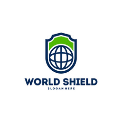 Planet logo designs communications worldwide Vector Image