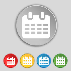 Calendar deadline or event reminder notification Vector Image
