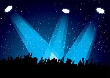 Crowd people sitting in rows Royalty Free Vector Image