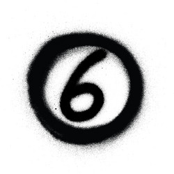 Graffiti Number Vector Images (over 3,600)