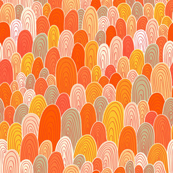 Seamless hand-drawn abstract pattern endless Vector Image