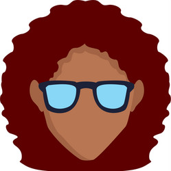Afro Nerd Vector Images (49)