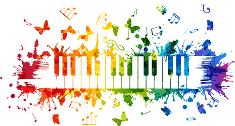 Piano Rainbow Vector Images (over 200)
