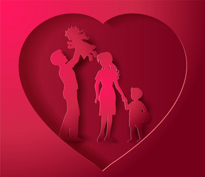 Happy family Royalty Free Vector Image - VectorStock
