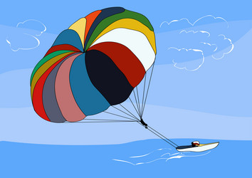 Parasailing Vector Images (over 580)
