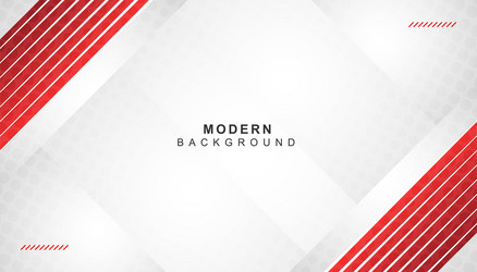 Abstract red gray gray white blank space modern Vector Image