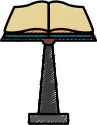 Holy bible open Royalty Free Vector Image - VectorStock