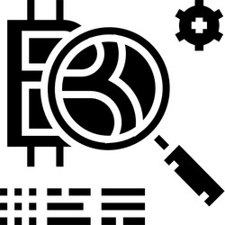 Personal development black icon sign Royalty Free Vector