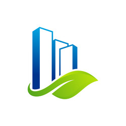 Road city logo template creative Royalty Free Vector Image