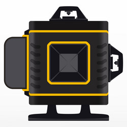 Laser building level on tripod engineering Vector Image