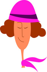Pink Hat Vector Images (over 15,000)