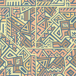 Creative geometric seamless pattern Royalty Free Vector
