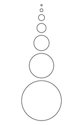 Golden ratio geometric concept divine proportion Vector Image