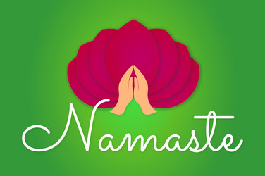 Namaste Welcome Vector Images (over 400)
