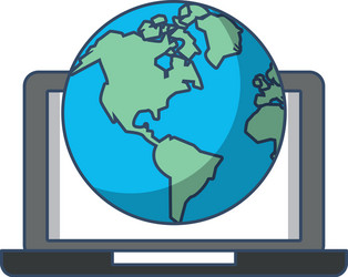 Technology device cartoon Royalty Free Vector Image