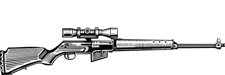 Hunting Rifle Vector Images (over 18,000)