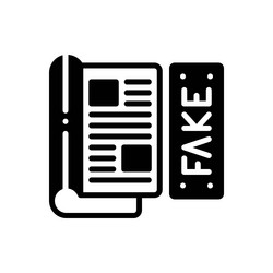 Fake Royalty Free Vector Image - VectorStock