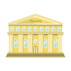 Police station city town hall cartoon Royalty Free Vector