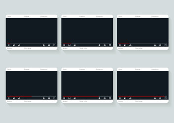 Develop elearning storyboard blue gradient Vector Image