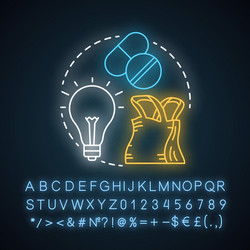 Fmcg red concept icon fast moving consumer goods Vector Image