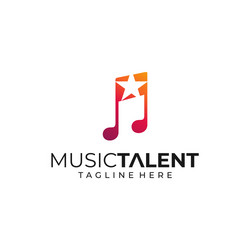 Letter m music logo Royalty Free Vector Image - VectorStock